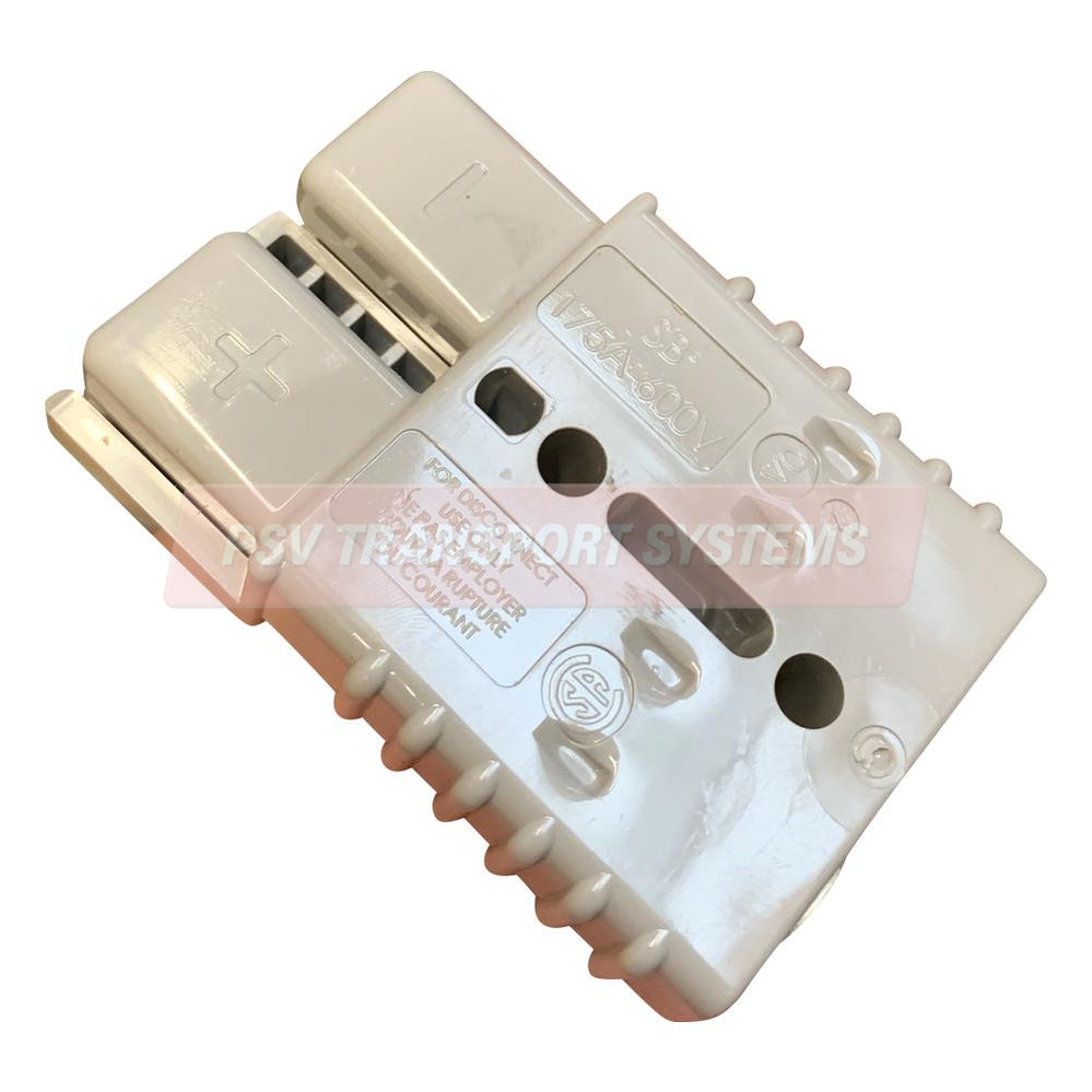PSV/22/041-Grey Polycarbonate 2-Pole High Current Connector, 175 Amp ...