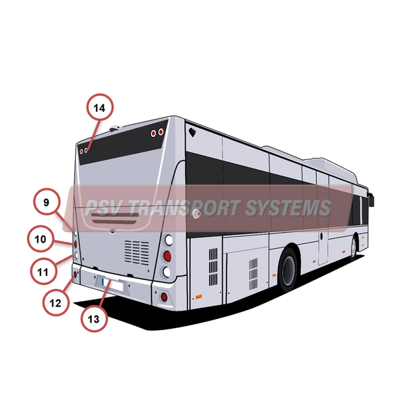 Yutong E12 Exterior Body - PSV Transport Systems